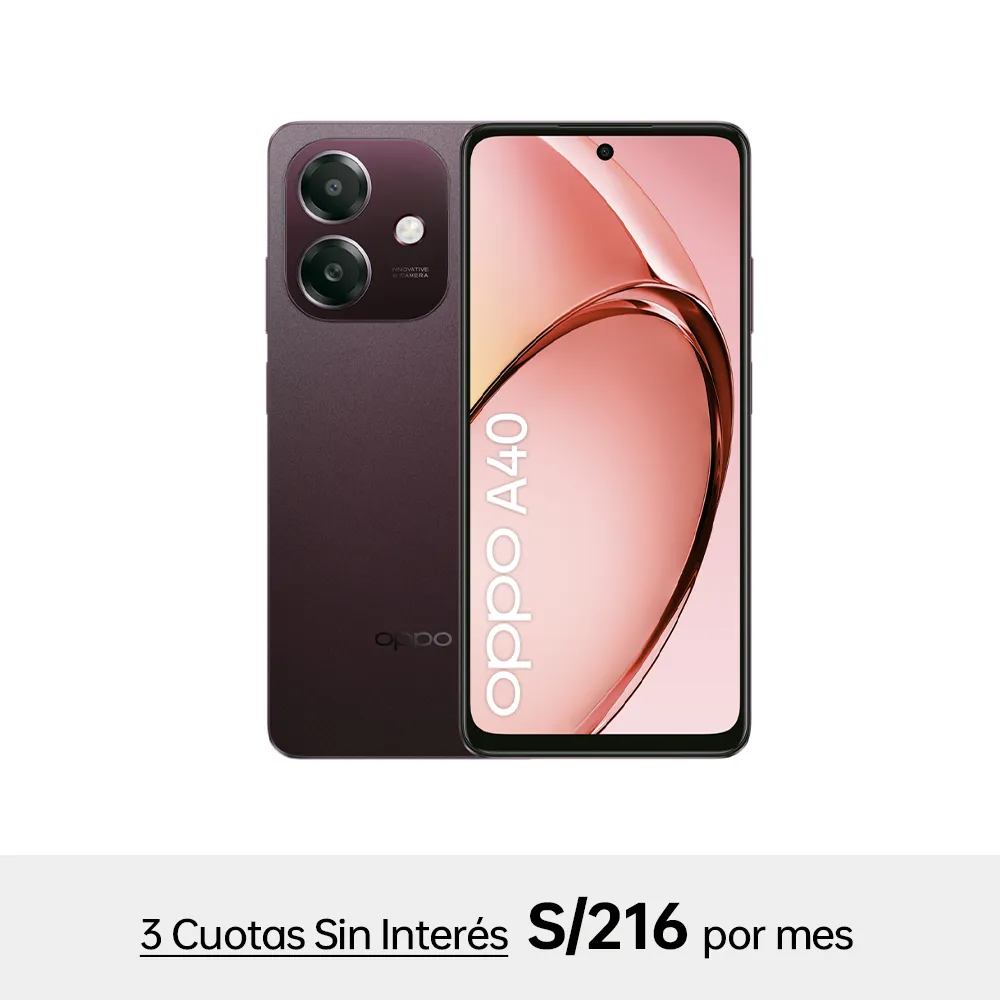 Comprar OPPO A40 | OPPO Store Perú